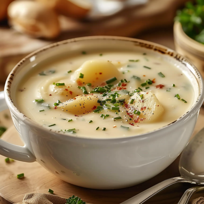 Potato Soup Recipe - Perfect, Easy, and Creamy