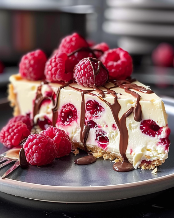 White Chocolate Raspberry Cheesecake Recipe