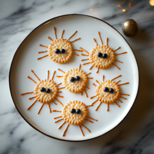 Easy Ritz Cracker Spiders: Fun Halloween Snack