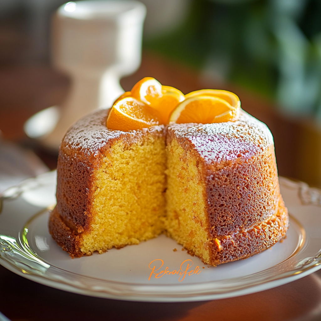 Orange Velvet Cake | Luscious & Citrusy Delight
