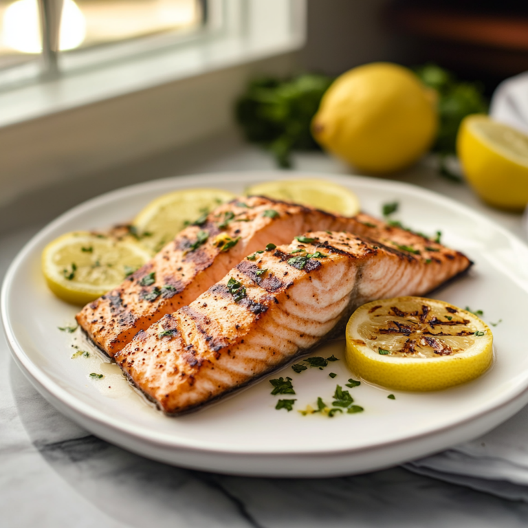 Grilled Salmon with Lemon: Easy and Delicious Recipe