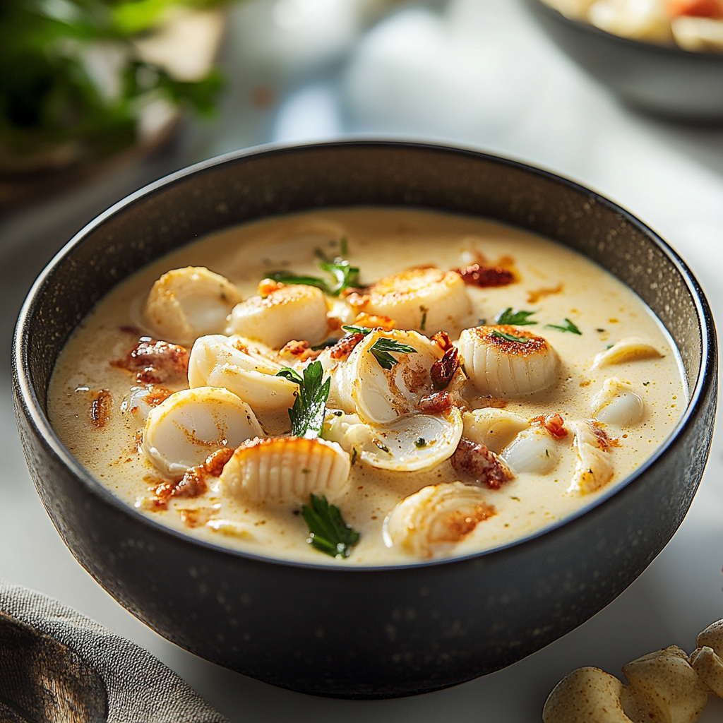 Clam Chowder: Classic Recipe for a Creamy Seafood Delight