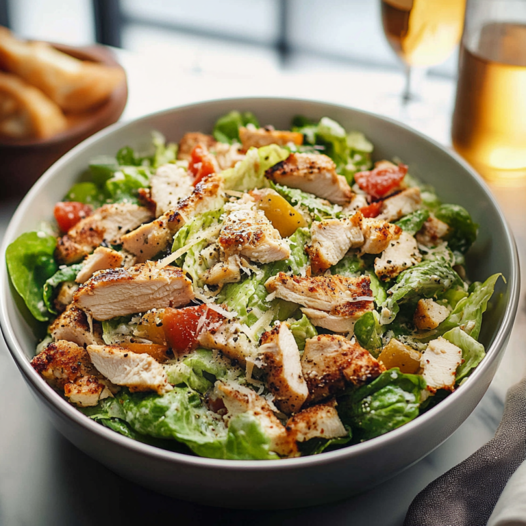 Chicken Caesar Salad Recipe | Easy and Classic