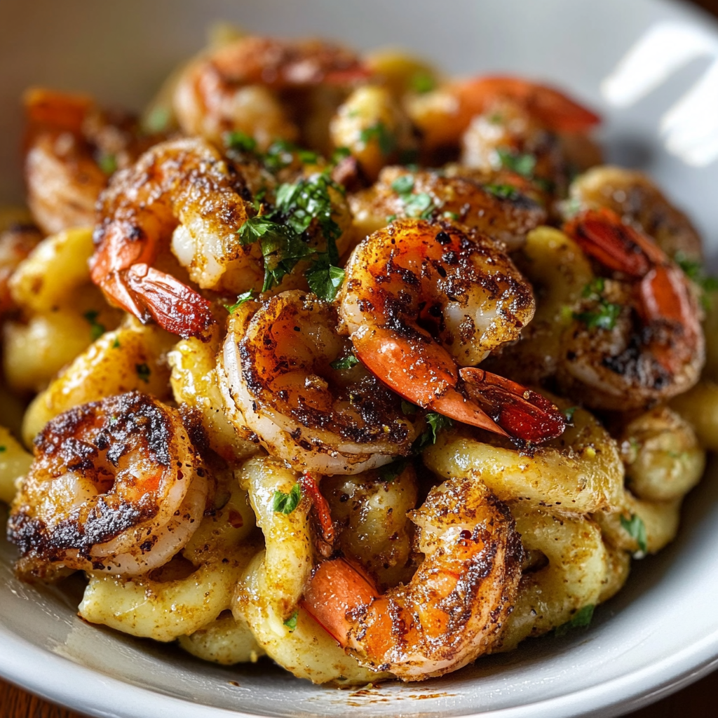 Blackened Shrimp Cavatappi: A Flavorful Pasta Delight