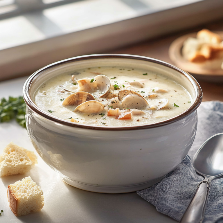 Clam Chowder: Classic Recipe for a Creamy Seafood Delight