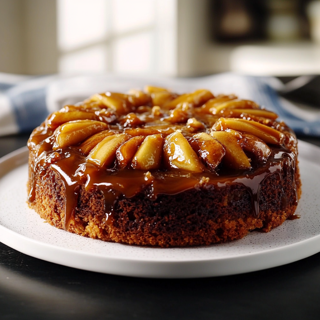 Caramel Apple Upside Down Cake: A Perfect Fall Dessert