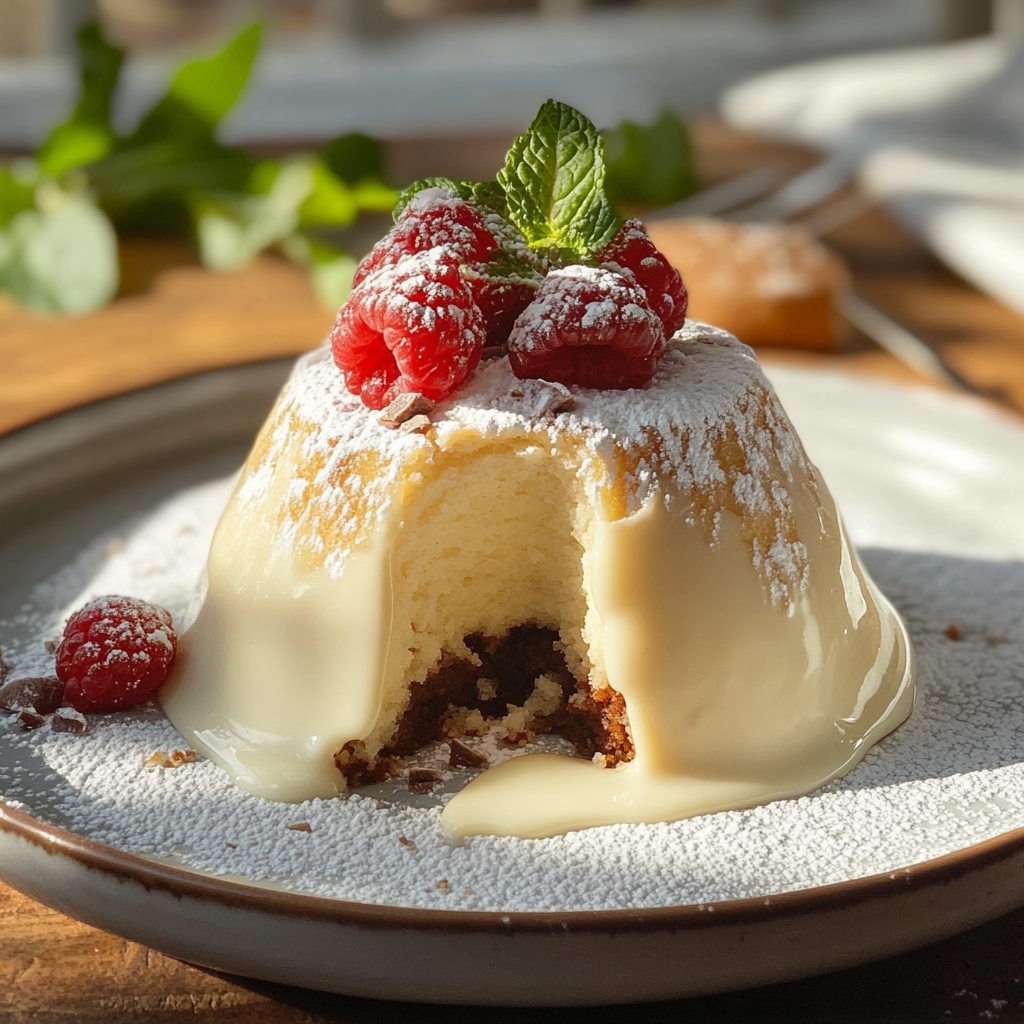 White Chocolate Lava Cake recipe | Irresistible & Easy to Make