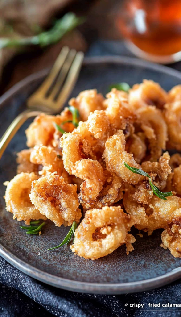 Crispy Fried Calamari Recipe