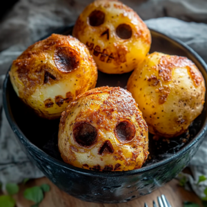 Halloween Skull Potatoes Recipe: A Spooky Treat