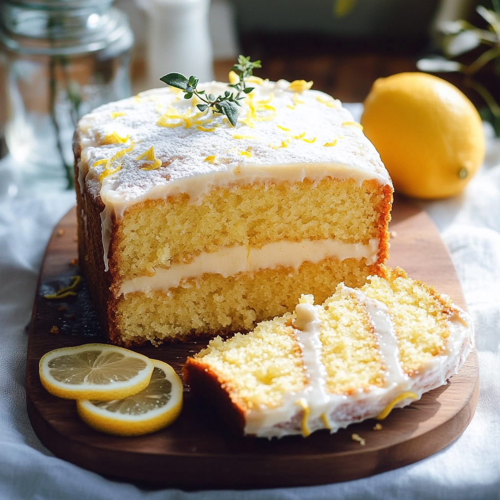 Easy Vegan Lemon Cake Recipe – Fluffy & Delicious
