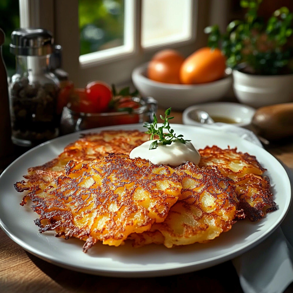 How to Make Perfect German Potato Pancakes (Reibekuchen)