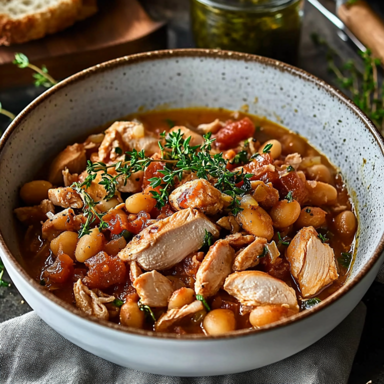 Chicken Cassoulet – A Comforting French Classic with Chicken