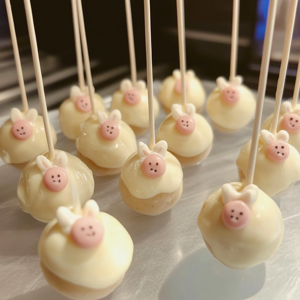 Bunny Tail Cake Pops