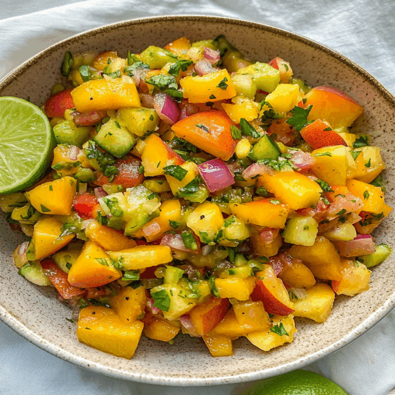 Peach Salsa